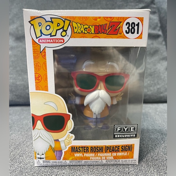 Funko | Toys | Funko Dragon Ball Z Master Roshi Peace Sign 38 | Poshmark